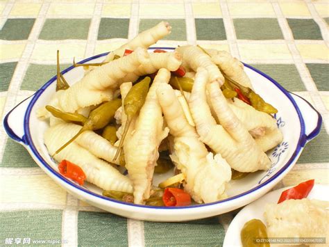 泡椒凤爪摄影图 传统美食 餐饮美食 摄影图库 昵图网