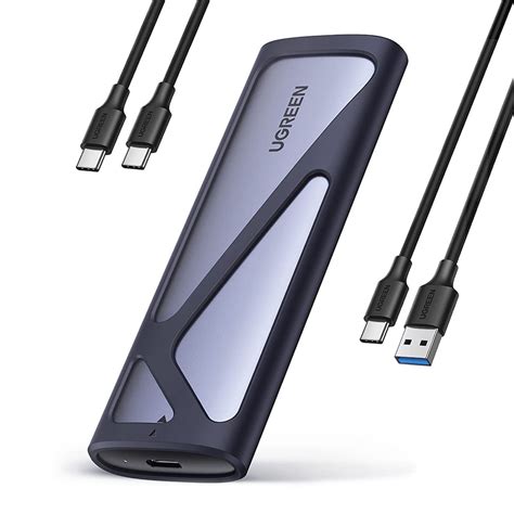 Кутия за външен хард диск Ugreen 90264 M 2 Usb 3 2 Gen2 10gbps Сив