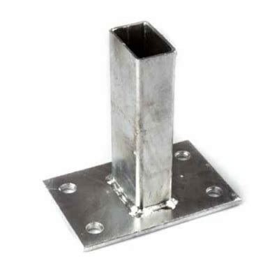 PODSTAWA SŁUPKA STOPA MONTAŻOWA 60X40 MM OCYNK 10134043906