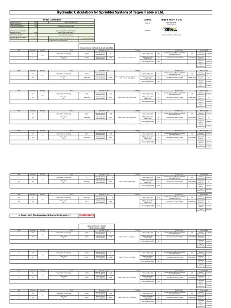 Hydraulic Calculation Pdf Pipe Fluid Conveyance Gases