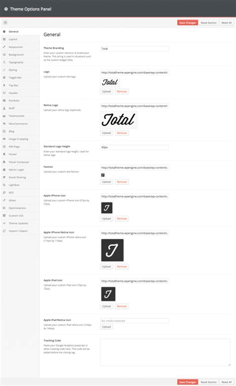 advanced theme panel pas research