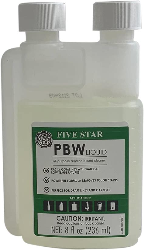 Five Star Pbw Liquid 8 Oz Urban Brewers
