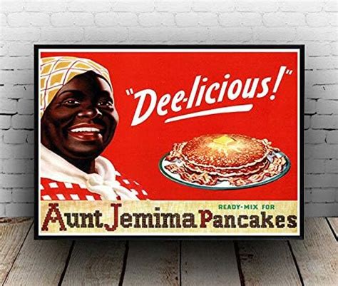 Amazon Com 228326 Aunt Jemima Deelicious Pancakes Decor Wall 16x12 Poster Print Posters Prints