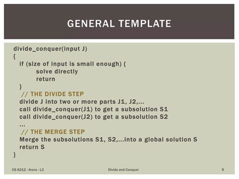 Divide And Conquer Part 1 Pptx