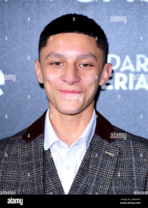 Daniel Frogson Attending The Premiere Of His Dark Materials Held At The Bfi Southbank London