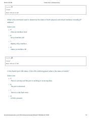 Prelim Quiz 2.pdf - 2/5/22 8:43 PM Prelim Quiz 2: Attempt review Question 1 Correct Mark 1.00 ...