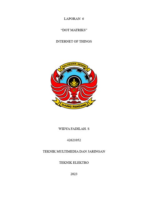 Laporan 6 Dot Matriks Pdf