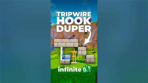 Infinite Tripwire Hook Farm In Minecraft 1 21 4 Duplication Glitch Minecraft Shorts Youtube