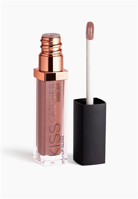 Блеск для губ Inglot Lip gloss kiss catcher 36 shimmering brown, цвет ...