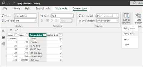 Solved How To Sortarrange Columns Headers Microsoft Fabric Community