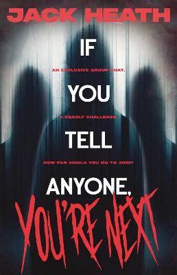 If You Tell Anyone Youre Next University Bookshop