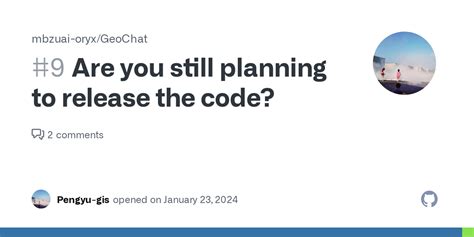 Are You Still Planning To Release The Code · Issue 9 · Mbzuai Oryx