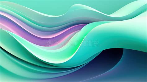 Soft And Serene Abstract Pastel Green And Blue Gradient Background For A Calm And Soothing