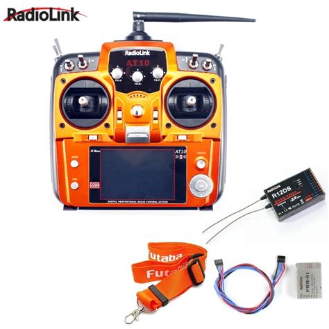 Radiolink At Ii Ghz Ch Rc Transmitter With R Ds Receiver Prm Voltage Return Module