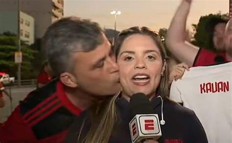 Expressopb Torcedor Do Flamengo é Preso Após Assediar Jornalista Da