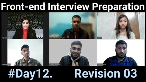 Front End Interview Preparation Day12 Revision03 Frontenddeveloper