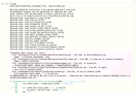 Error Working On The Radioml Onnx Model · Issue 419 · Xilinx Finn · Github
