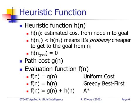 Ece457 Applied Artificial Intelligence Spring 2008 Lecture 3 Ppt
