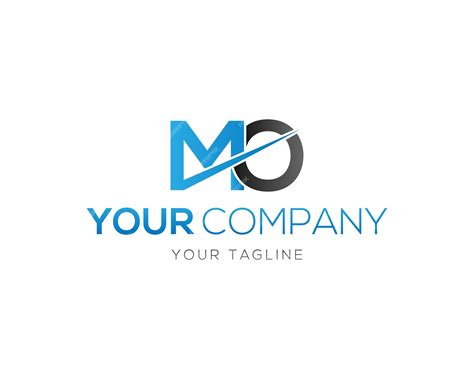 Premium Vector Initials Letter Mo Abstract Logo Template Design