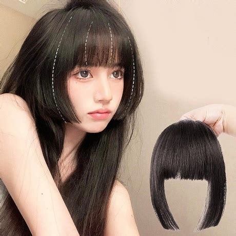 위메프플러스 히메컷 가발 앞머리 애교머리 얼굴소멸 애교머리미연 아이린 옆머리 사이드뱅 선예 부분 풀뱅 쥬얼리 시계