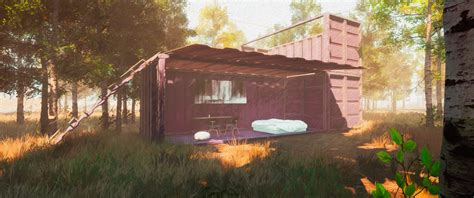 Ue4 Container Cabin By Zaroshi On Deviantart