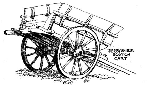 Farm Wagons And Carts Tree Drawings Pencil Landscape Pencil Drawings