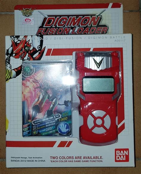 Bandai Digimon Fusion Loader Red Hobbies And Toys Toys And Games On Carousell