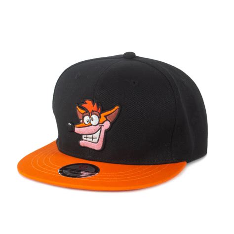 Crash Bandicoot Classic Crash Snapback Hat Mens At Mighty Ape Nz