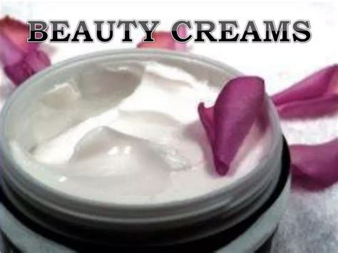 PPT BEAUTY CREAMS PowerPoint Presentation Free Download ID