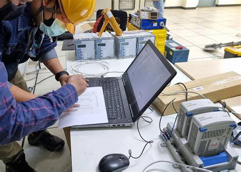Premium Photo Configuration And Testing For Communication Of Protection Relay To Dcs By The