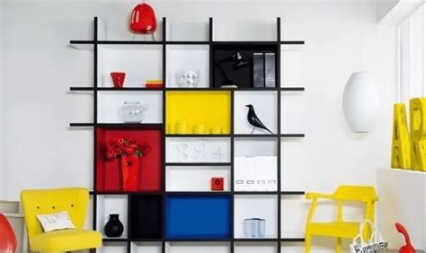 配色设计 蒙德里安与三原色的运用 色彩 红黄蓝 影响