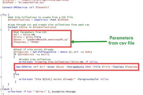 tenant to tenant migration create site collections using powershell