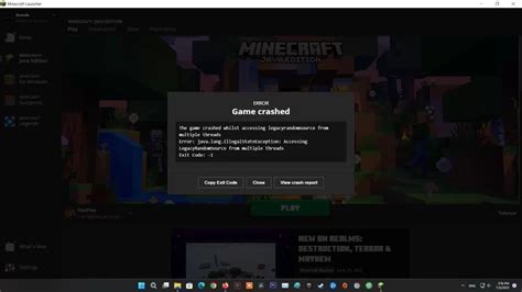 2023 Fix Minecraft Exit Code Negative 1 Stealthy Gaming
