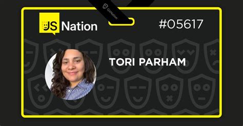 tori parham on linkedin check out my badge and claim your free jsnation 2024 remote ticket