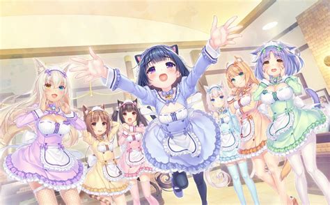 Chocola Vanilla Coconut Cinnamon Maple And 2 More Nekopara Drawn