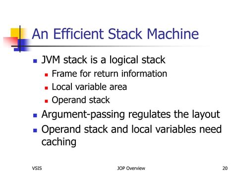 Ppt Jop A Java Optimized Processor For Embedded Real Time Systems