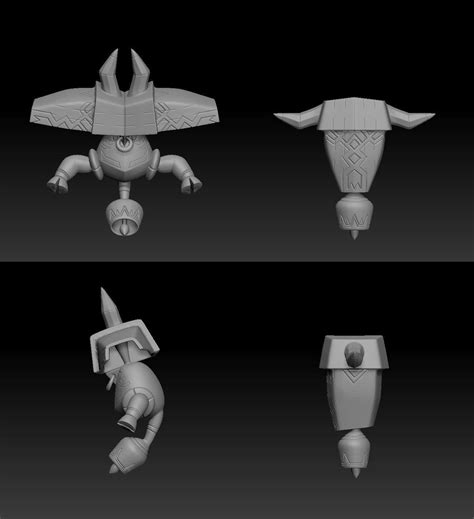 Pokemon Tapukoko Tapubulu Tapulele Tapufini 3d Model 3d Printable