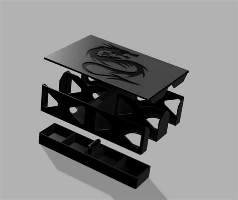 Clank Board Game InsertsFree 3D File For Cults