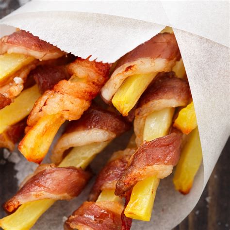 Bacon Wrapped French Fries Recipe