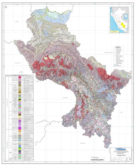 C074 Mapa 5 Mapas Que Se Puede Descargar Del Ingemet Topologia