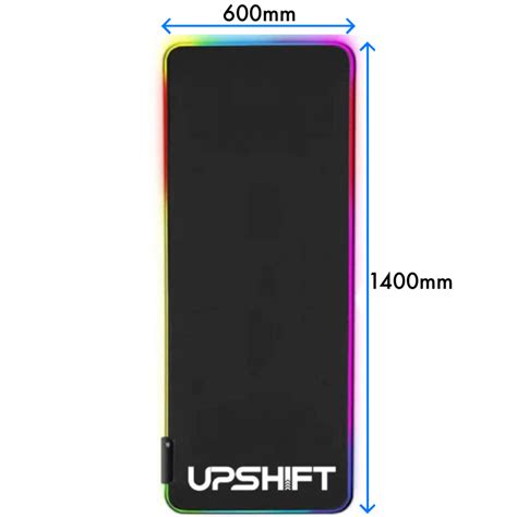 Upshift Sim Rig Floor Mat With Rgb Lighting