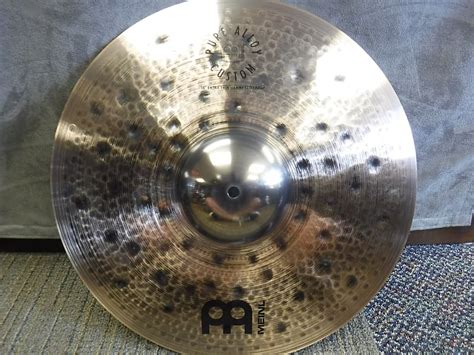 Meinl Pure Alloy Custom 18" Extra Thin Hammered | Reverb