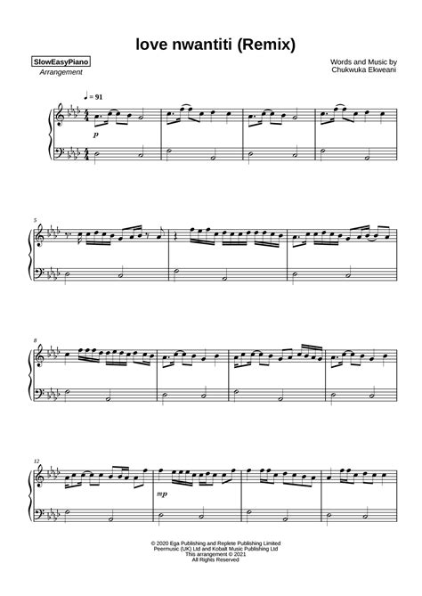 CKay Love Nwantiti TikTok Remix EASY Claivert S Piano X SlowEasyPiano