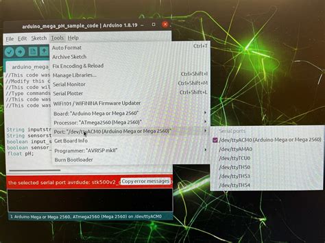 Can Not Upload To Arduino Mega Using Jetson Orin Nano Uploading