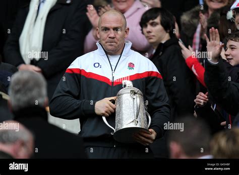 England Captain Mike Tindall Walks Back To The Pitch With The Calcutta
