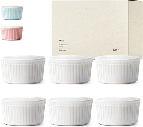 Crème Brulee schaaltjes set van 6 180 ml keramische souffle