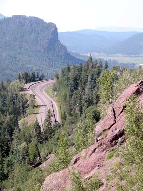 Motorcycle Colorado Passes And Canyons Wolf Creek Pass