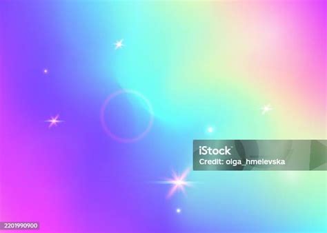 매직 그라디언트 핑크 프린세스 초대장 무지개 패턴입니다 동화 같은 마법 효과 보라색 흐릿한 배경입니다 라일락 신비로운 홀로그램 요정 배경막 캔디 매직 그라디언트 공주에 대한