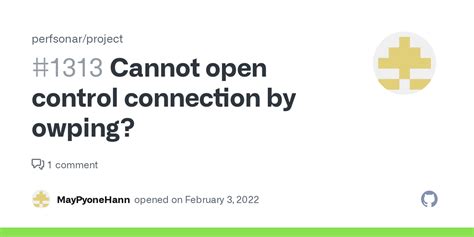 Cannot Open Control Connection By Owping · Issue 1313 · Perfsonarproject · Github