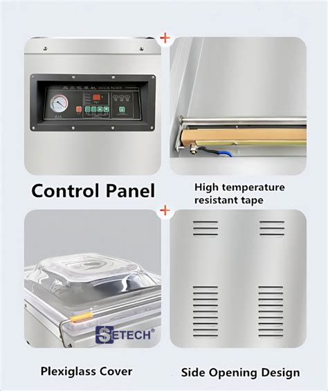 เครื่องซีลสูญญากาศ แบบตั้งพื้น Setech